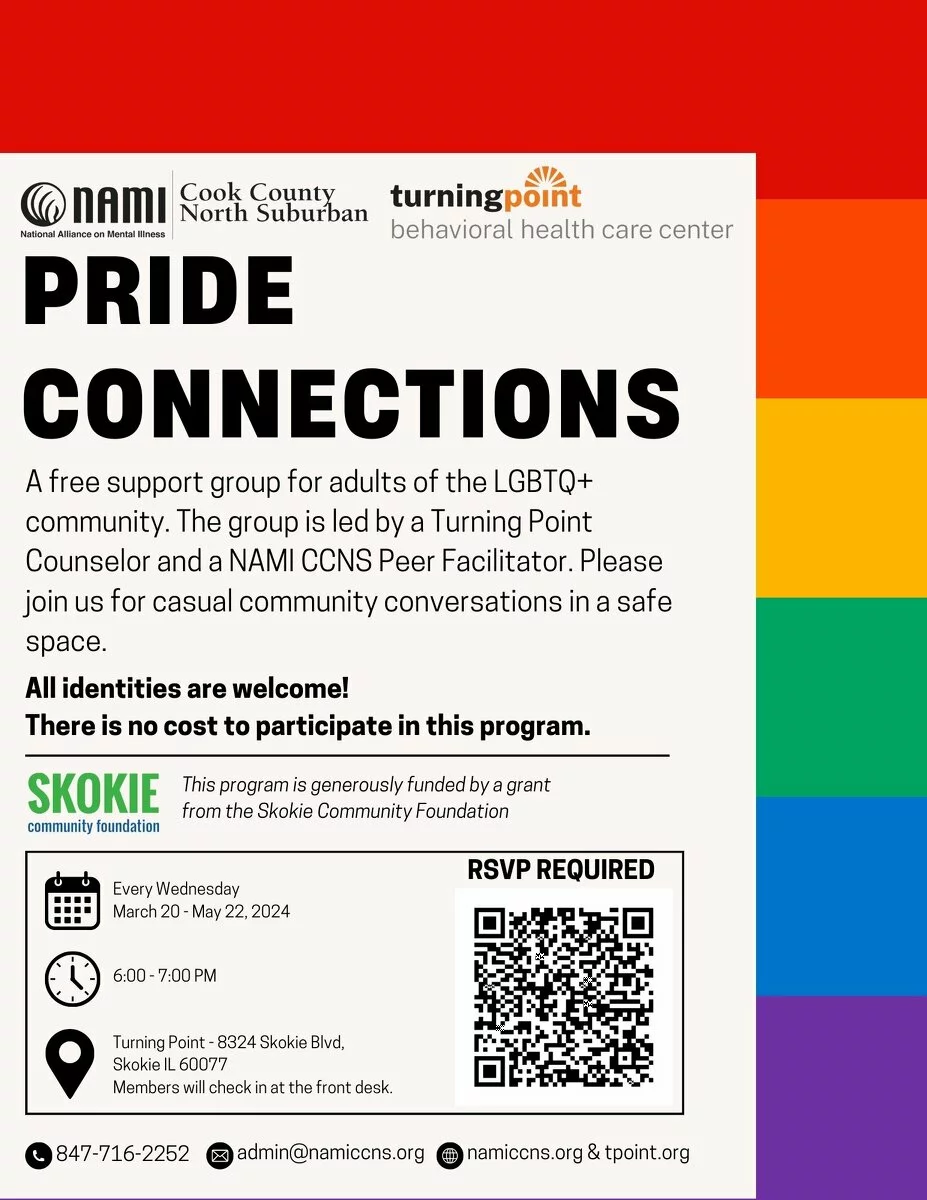 Launching Pride Connections support group - Turning Point Site